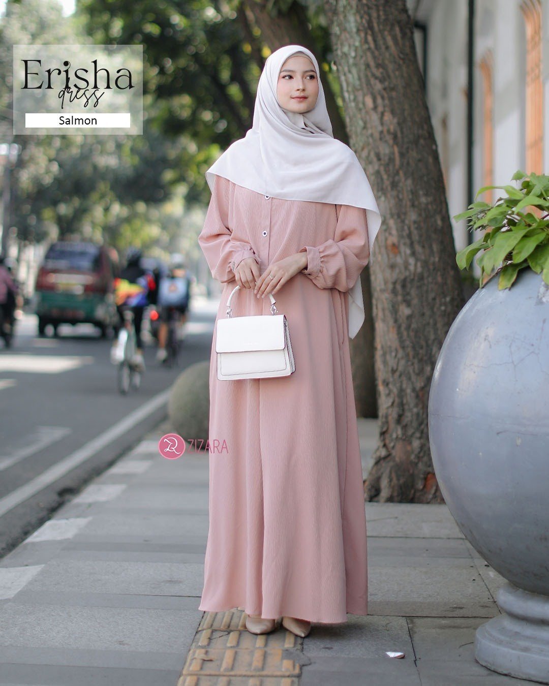 Dress Erisha Salmon